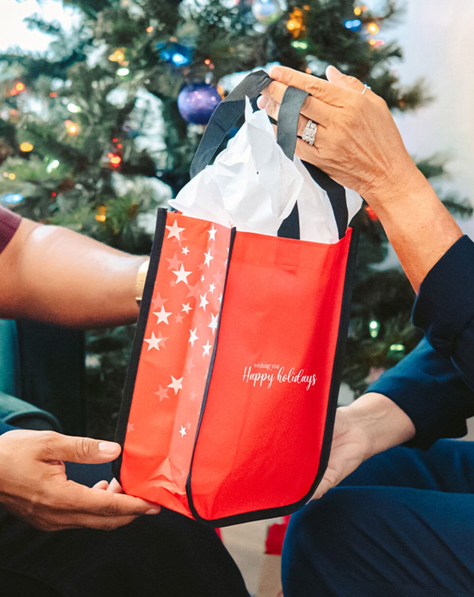 Custom Gift Bags with Logo – Branded Gift Bags in Bulk | Crestline