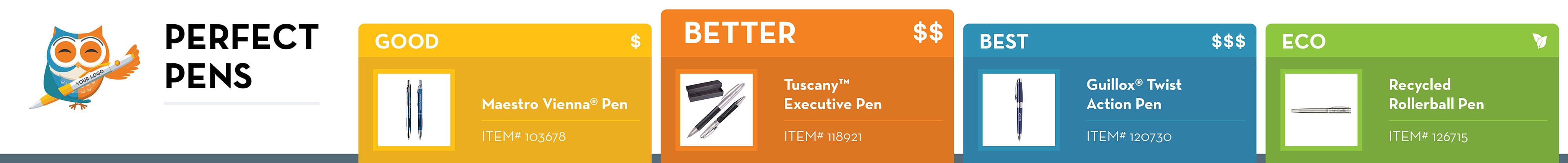 Promotional Executive Pens | Personalized Executive Pens | Crestline