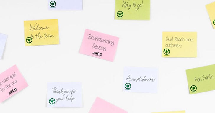 Boost Office Morale with Custom Sticky Notes: Team Building and ...