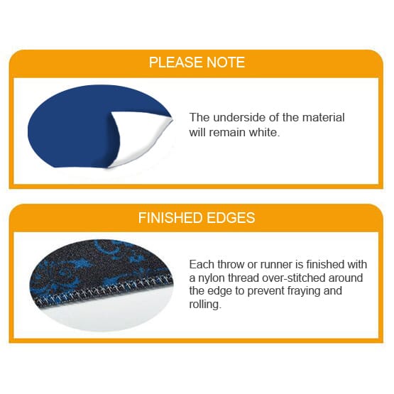 57" Standard Table Runner - Full Color Front Panel | Crestline