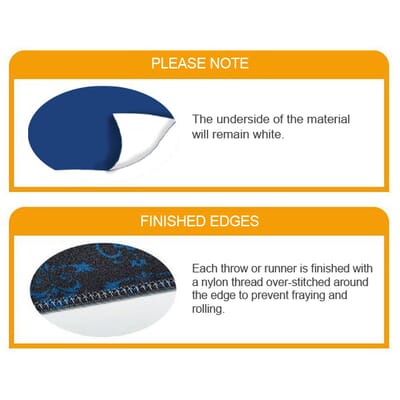 6ft Fitted Table Cover - Full Color Front Panel | Crestline