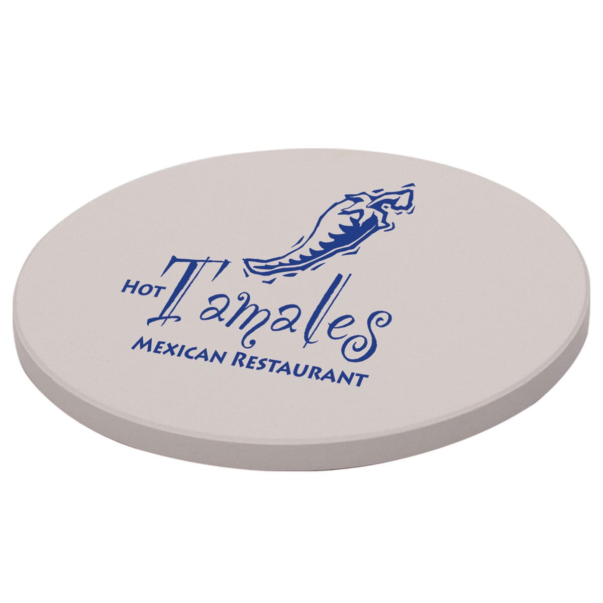 Round Absorbent Stone Coaster | Personalized Stone Coasters | Crestline