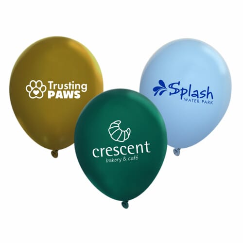 11" Metallic Latex Balloon - Promotional Giveaway | Crestline